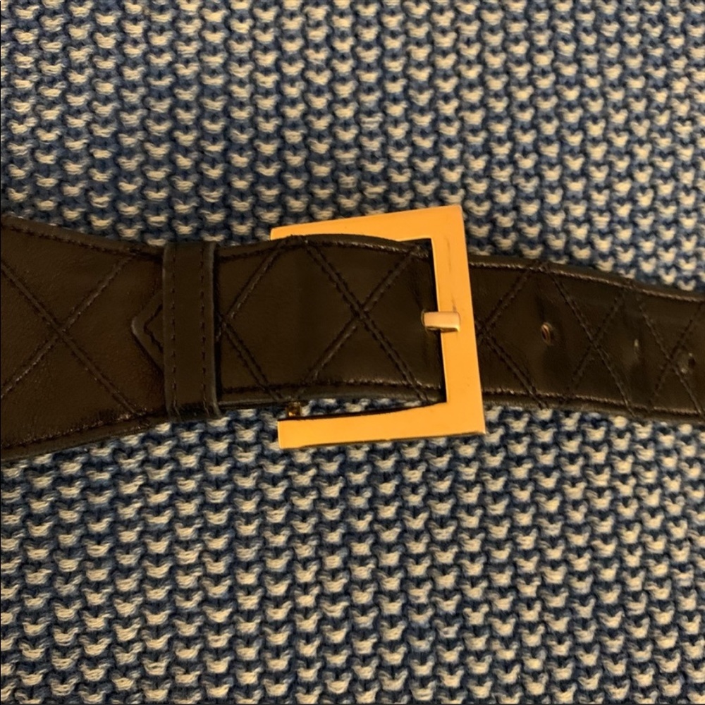 Chanel Vintage Leather Waist Belt & Card Case - Gem